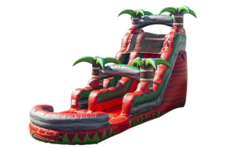 Download 20' Ruby Red Crush Water Slide - Water - Full Size PNG Image - PNGkit