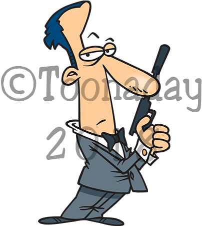 Download Special Agent Cartoon - Full Size PNG Image - PNGkit
