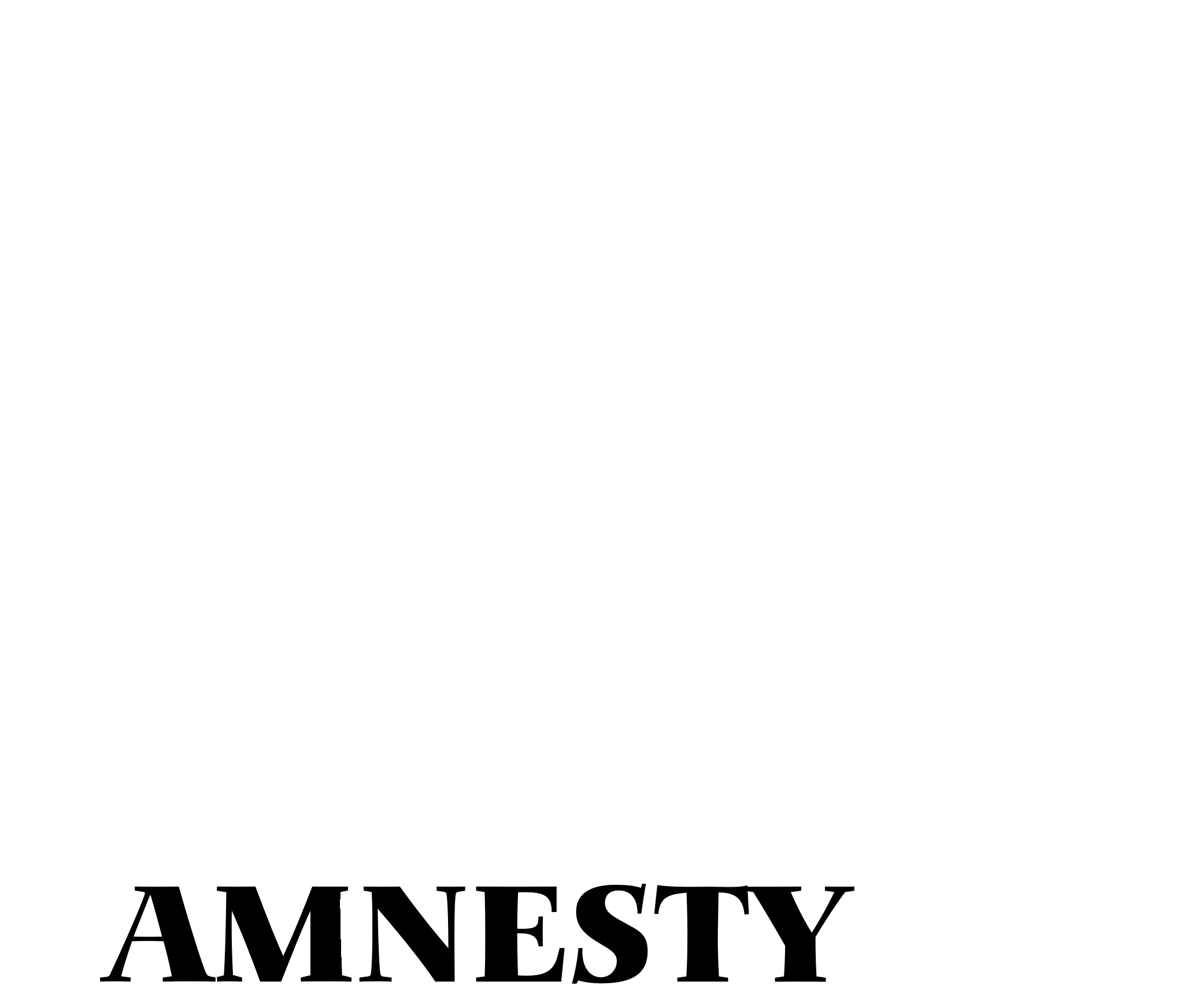 Download Amnesty International Logo Black And White - Graphics - Full ...