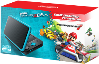 Download Nintendo 2ds Xl Console - Nintendo 2ds Xl Mario Kart 7 Blue ...
