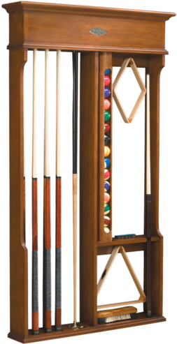 Download Brunswick's Centennial Wall Rack - Pool Cue Rack Holder Wood ...