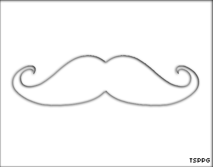 Download Bigote Blanco Png - Mustache Png Blanco - Full Size PNG Image ...