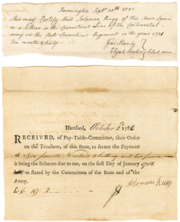 Download Rare Pair Of Revolutionary War Documents Relating To ...