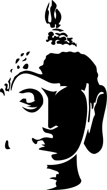 Download Vinil Decorativo Cabeça Buda - Buddha Wall Art Stickers - Full ...