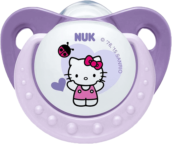Download Nuk Dummy Pacifier "hello Kitty" - Hello Kitty - Full Size PNG ...