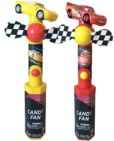 Download Disney Pixar Cars 3 Character Fan Candy Toy For Fresh - Cars 3 ...