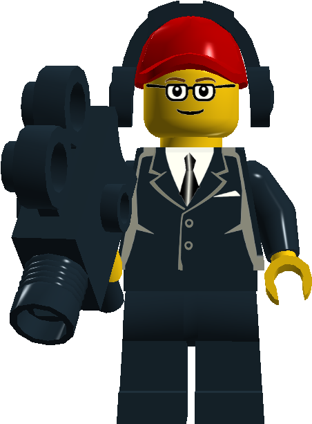 Download Camera Man - 007 James Bond Minifigure Made Of Lego - Full ...