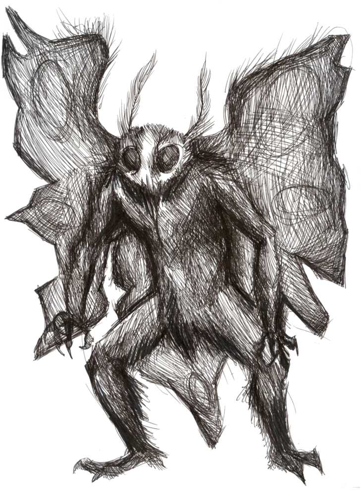 Download Mothman Png High-quality Image - Mothman Png - Full Size PNG ...