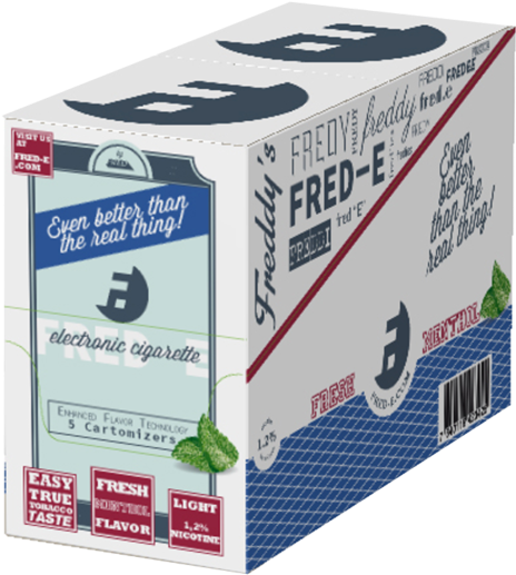 Download Cartomizer Fresh Menthol - Carton - Full Size PNG Image - PNGkit
