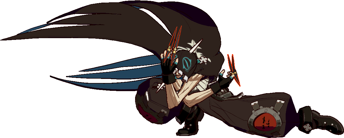 Download Ggxrd-r Raven 2k - Cartoon - Full Size PNG Image - PNGkit
