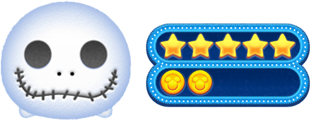 Download Jack Coins And Stars - Disney Tsum Tsum - Full Size PNG Image ...