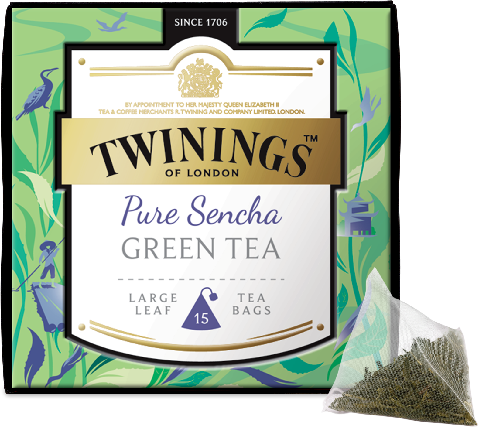 Download Discovery Collection Pure Sencha Green Tea - Full Size PNG ...