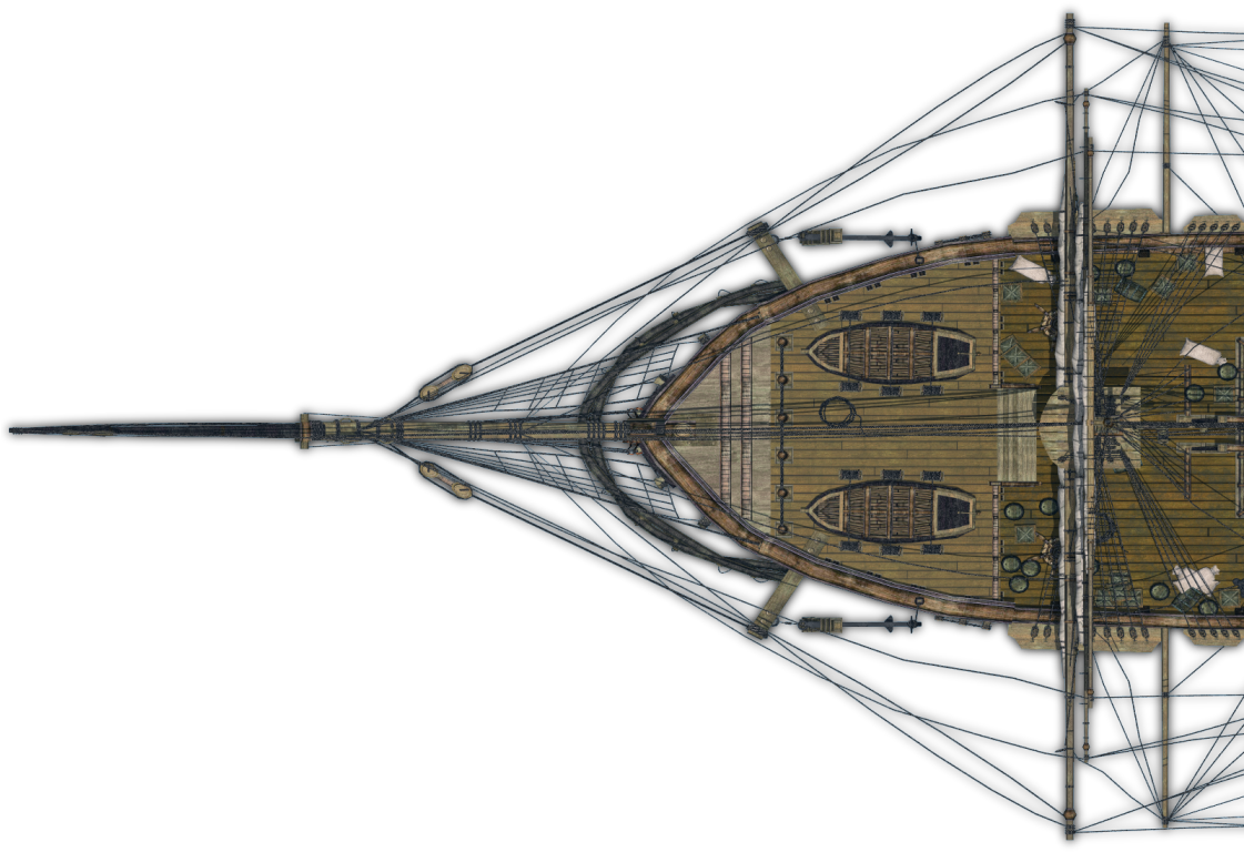 Download Sail Ship Top View - Full Size PNG Image - PNGkit