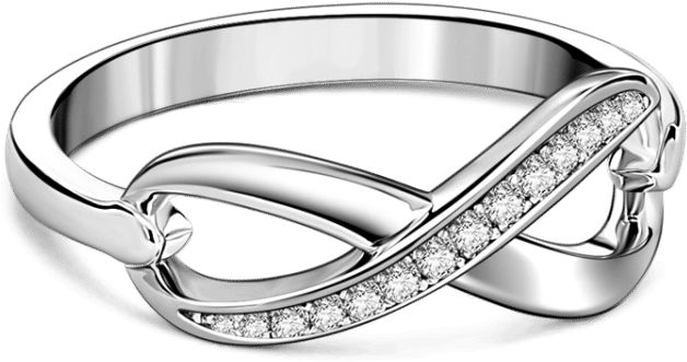 Download Eternity Rings Soufeel Infinity Love Eternity Ring - Full Size PNG Image - PNGkit