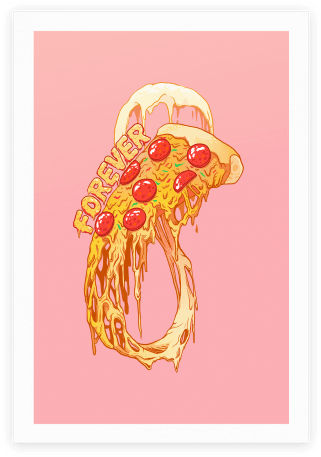 Download Pizza Infinity Poster - Infinity Pizza - Full Size PNG Image ...