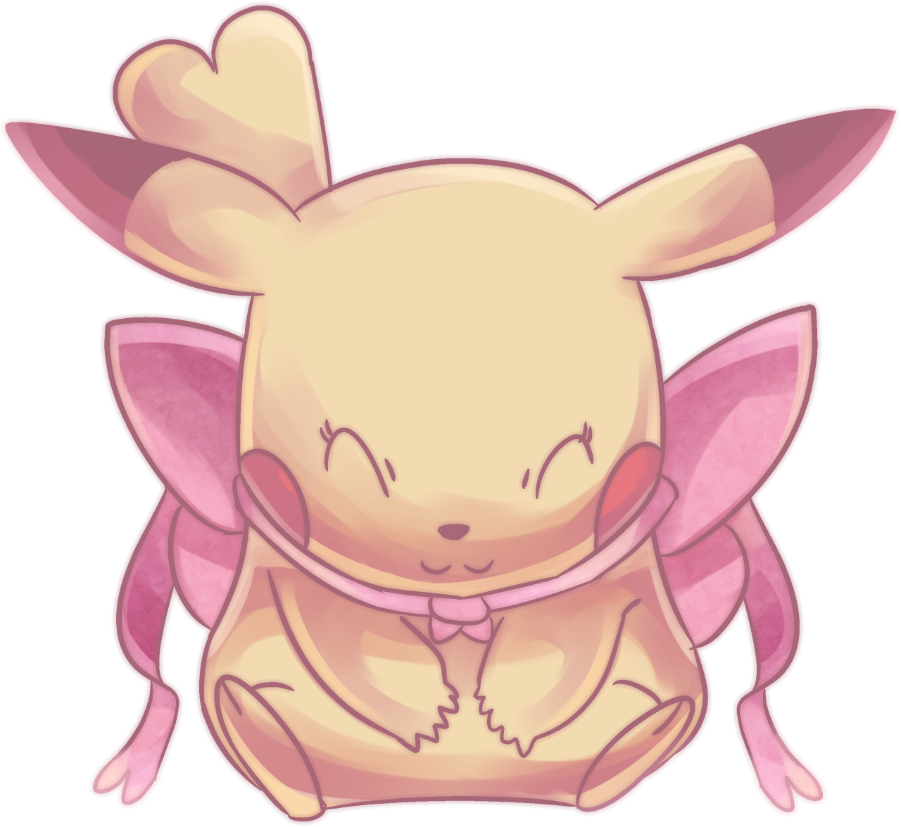 Download Pikachu Clipart Tumblr Transparent - Pikachu With Ribbon ...