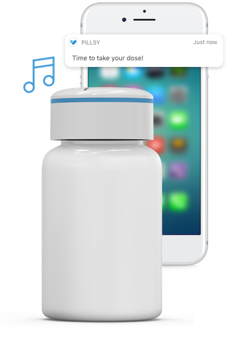 Download Smart Pill Bottle With Automatic Tracking And Reminders - Via ...