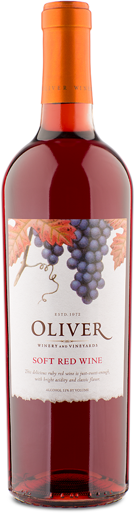 Download Soft Red From Oliver - Oliver Soft Red Wine - Full Size PNG ...