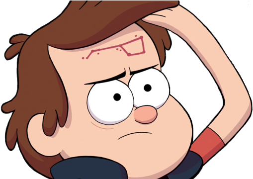 Download S1e6 Dipper Birthmark Transparent - Gravity Falls Dipper Scar ...