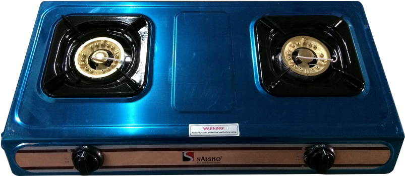 Download Double Burner Gas Stove - Gas Burner - Full Size PNG Image ...