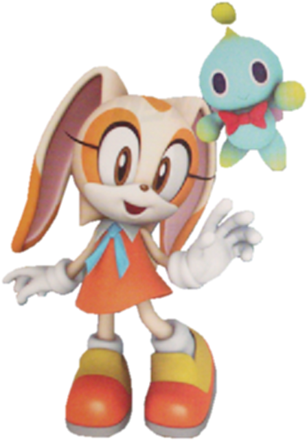 Download Cream Cheese 3d - Cream The Rabbit - Full Size PNG Image - PNGkit