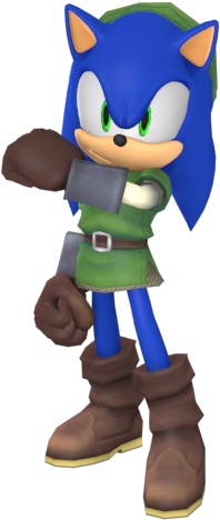 Download Breath Of The Wild Link & Gen Sonic Packs In Progress - Sonic ...