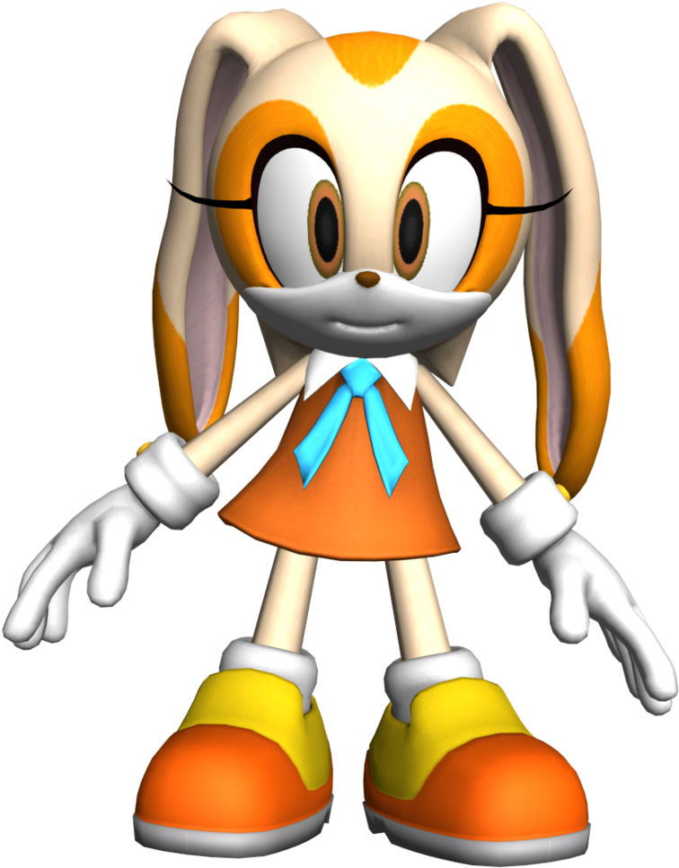 Download Cream The Rabbit - Cream The Rabbit 3d - Full Size PNG Image ...