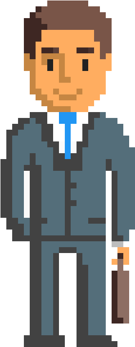 Download Random Guy - Pixel Art - Full Size PNG Image - PNGkit