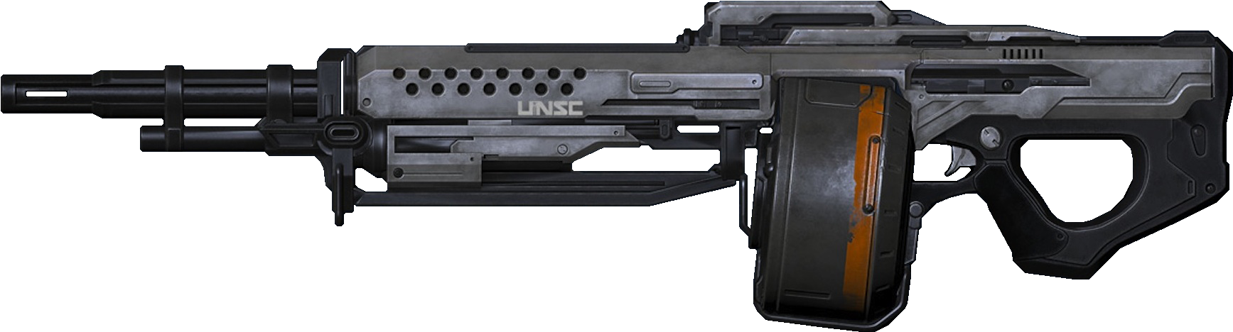 Download M739 Light Machine Gun - Halo Weapons - Full Size PNG Image ...