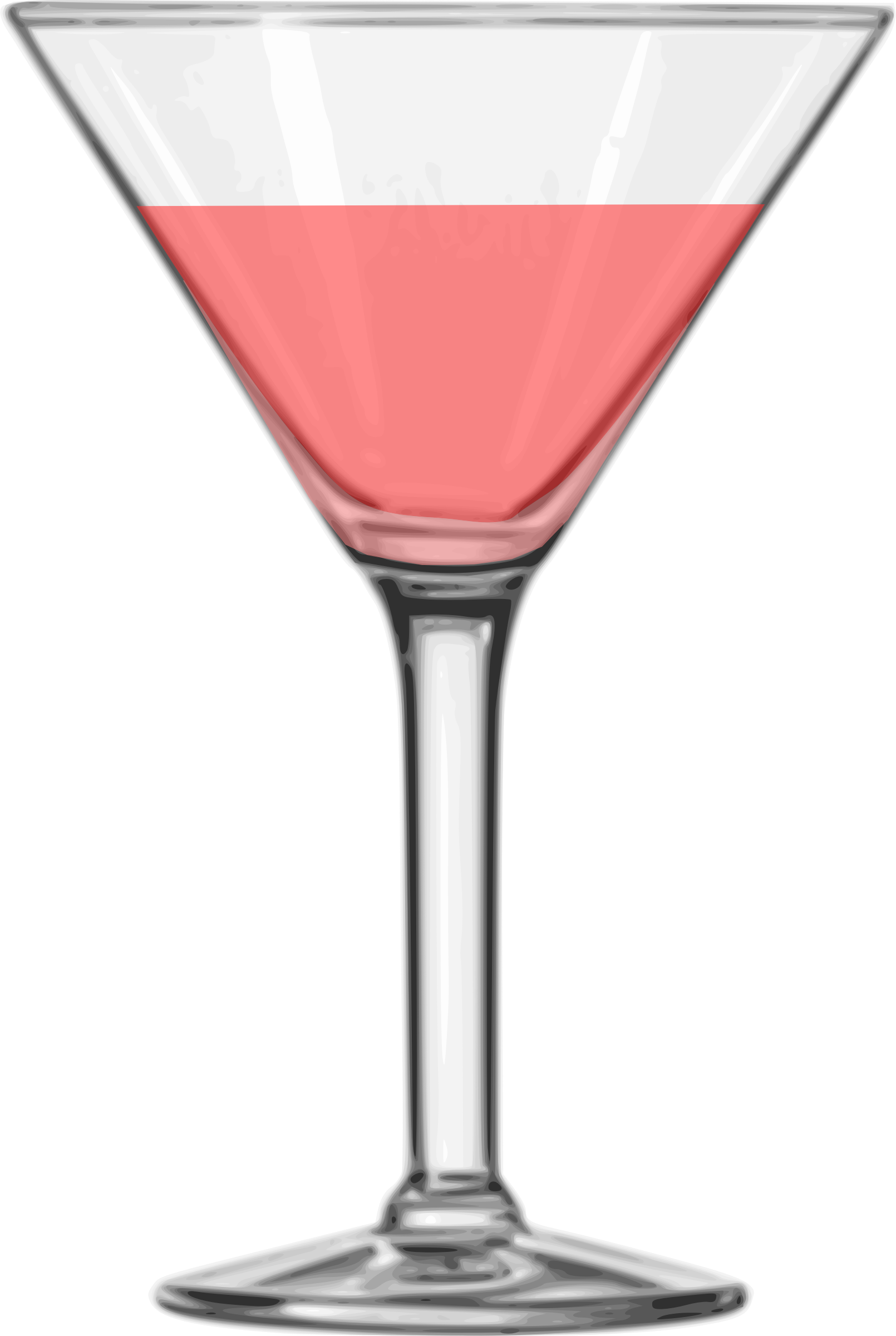 Download Triangle Shaped Wine Glass - Full Size PNG Image - PNGkit