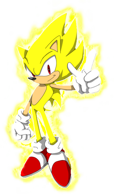 Download Super Sonic The Hedgehog 13 Glow Flare - Sonic The Hedgehog ...