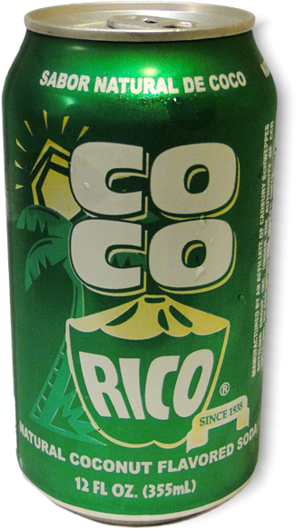 Download Nuestro Menu - Coco Rico Soda Png - Full Size PNG Image - PNGkit