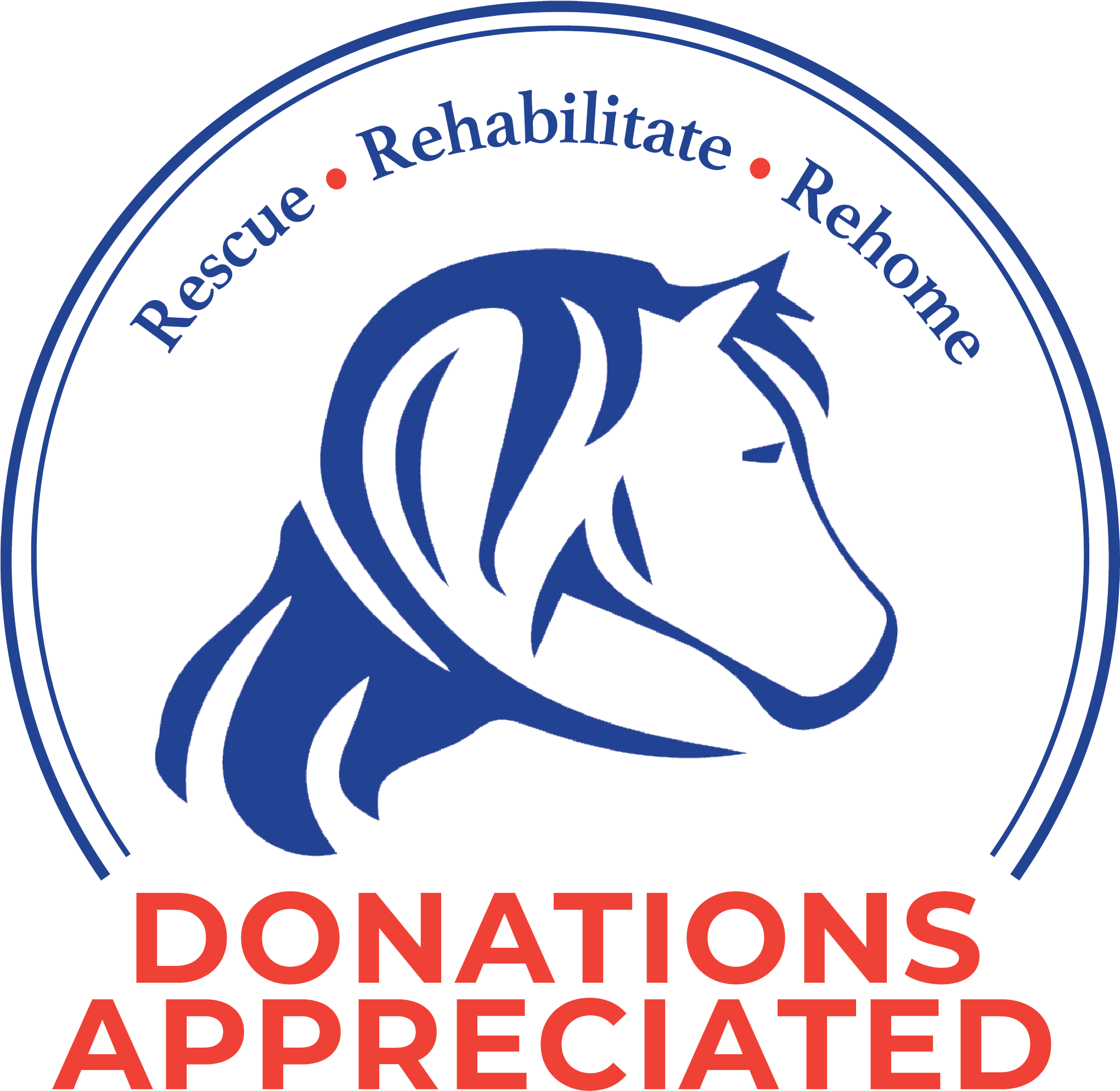 Download Circular Horse Logo For New England-based Equine Rescue - Ifc ...