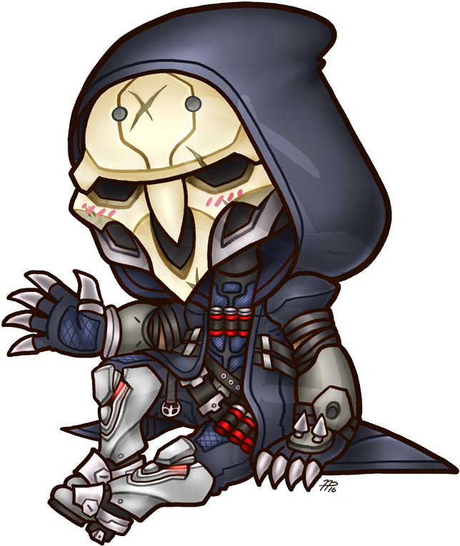Download Chibi Overwatch Reaper By Roseannepage-dajnypa - Reaper ...