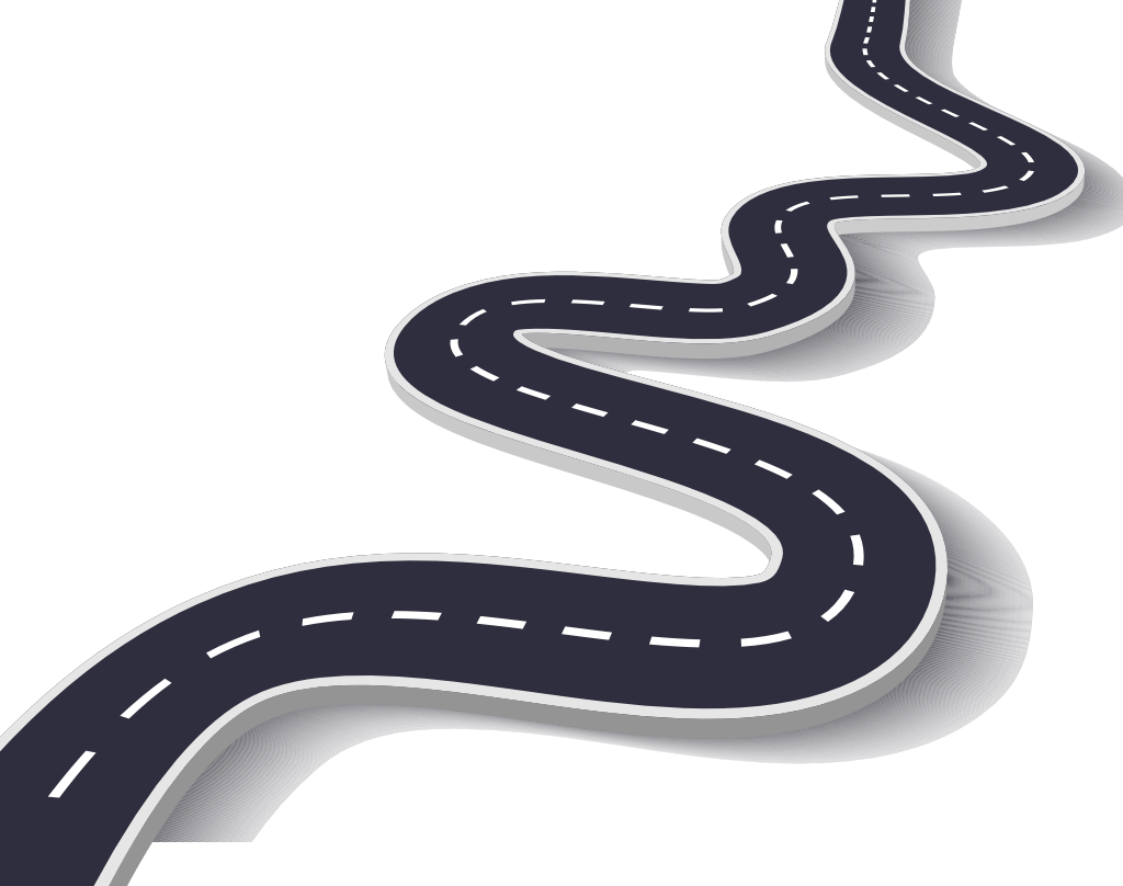 Download Transparent Curved Road - Roadmap Clip Art Free - PNGkit