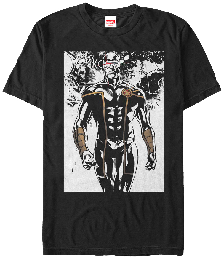 Download Cyclops X Men T Shirt - Mammoth Grinder Merch - Full Size PNG ...
