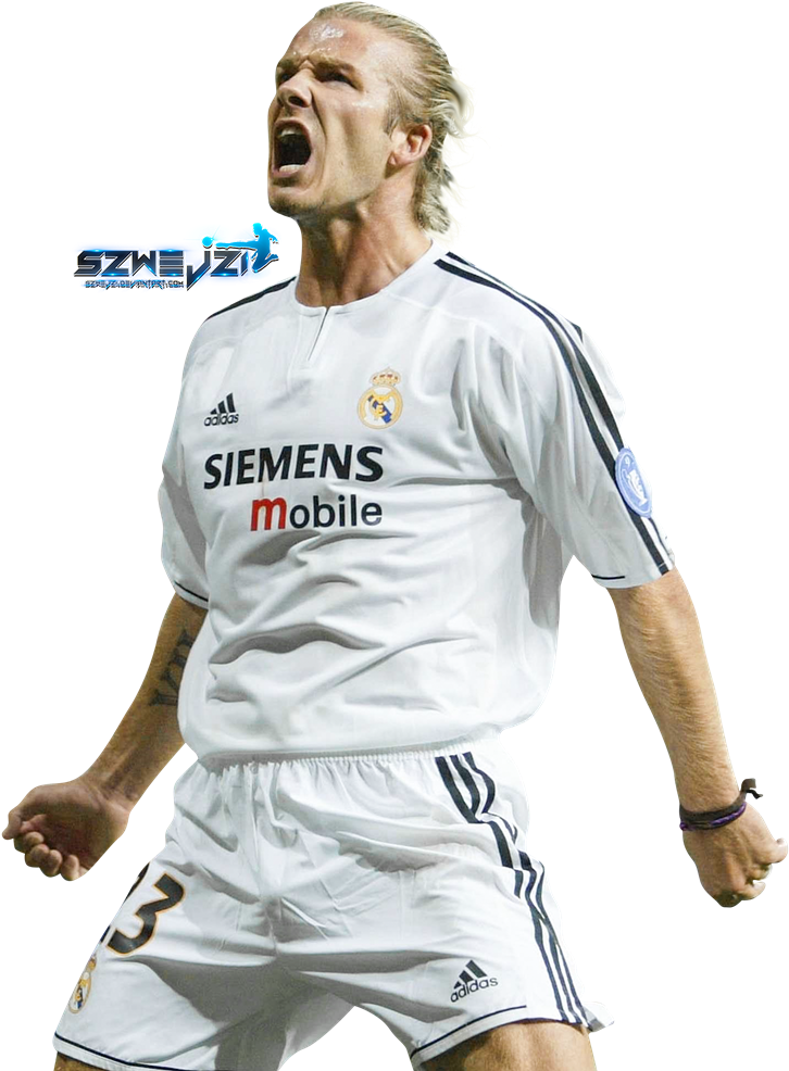 Download Beckham Png - Football Photo - Beckham Celebrates - Extra ...