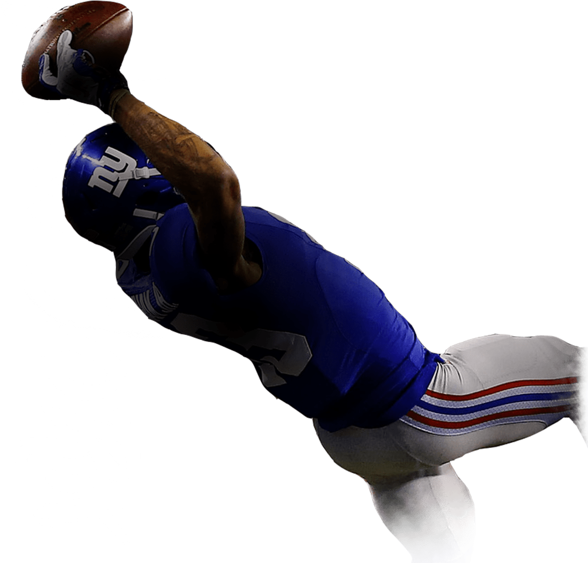 Download Odell Beckham Catch Png - Transparent New York Giants - Full ...