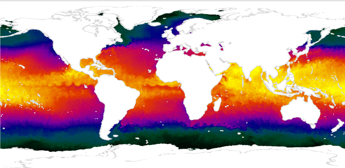 Download Amsre Sst 0008 - World Map - Full Size PNG Image - PNGkit