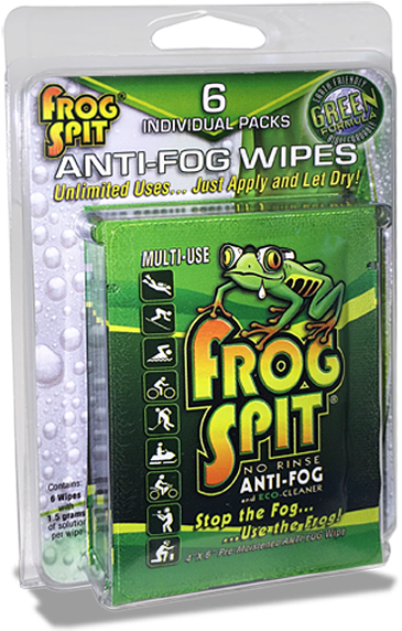 Download Anti Fog Wipes 6 Pack - Frogspit No Rinse Anti Fog Liquid 12 ...