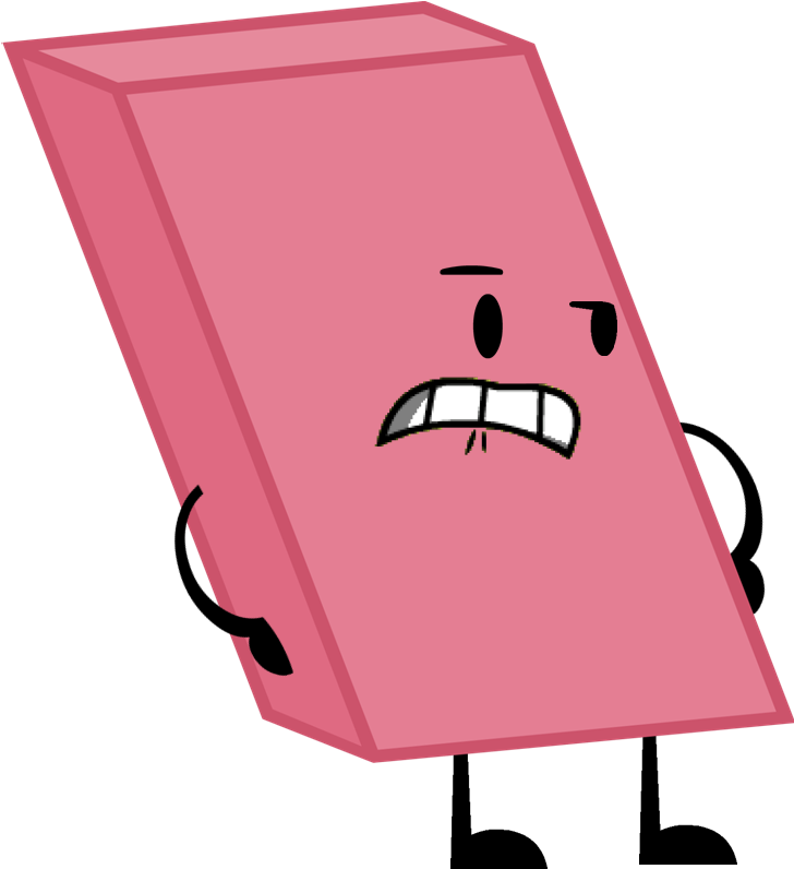Download Eraser Pose - Bfdi Eraser - Full Size PNG Image - PNGkit