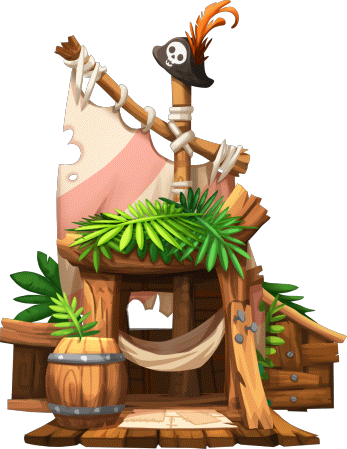 Download Building Home Pirate Hq 1 - Illustration - Full Size PNG Image ...