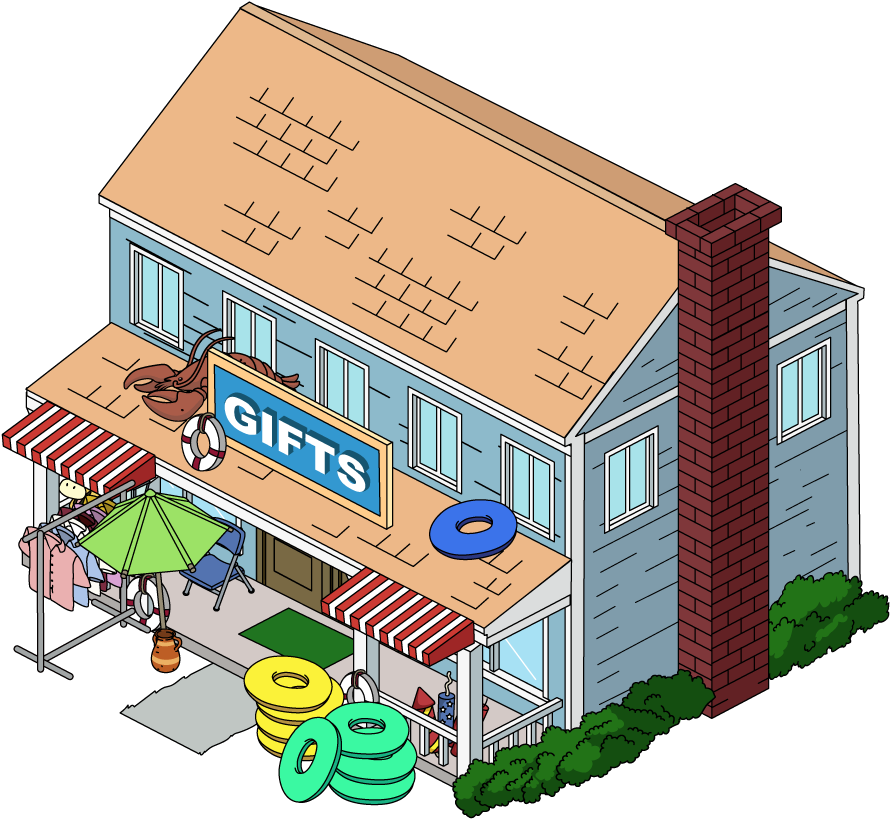 Download Fg Building Giftshop4x - Gift Shop Building Png - Full Size ...
