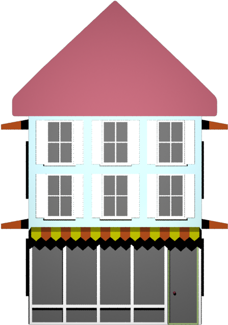 Download Transparent Cartoon Building Png Download - Building - PNGkit