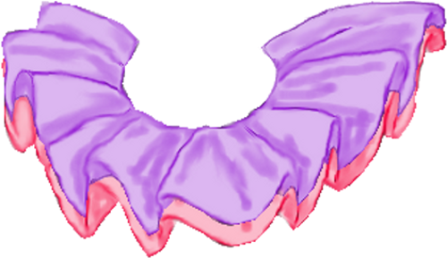 Download Clown Neck Ruffle Drawing - Clown Collar - Full Size PNG Image ...