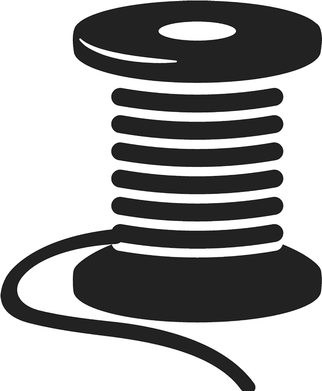 Download Spool Of Thread Rubber Stamp - Spool Of Thread Emoji - Full ...