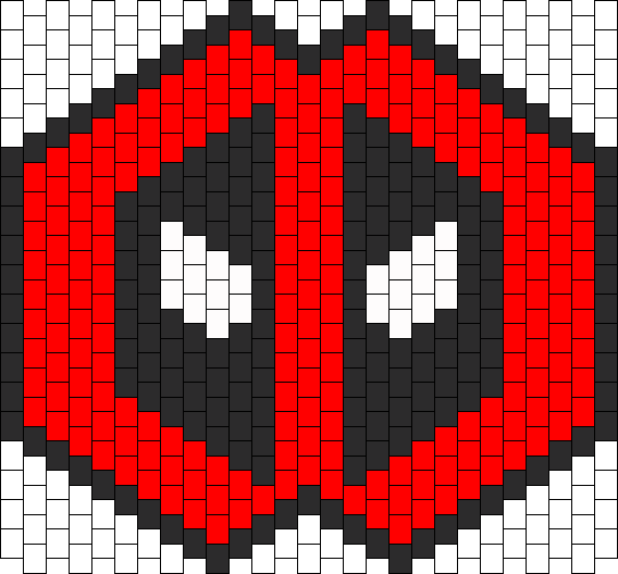 Download Deadpool Mask Bead Pattern Beading Patterns Free, Peyote ...