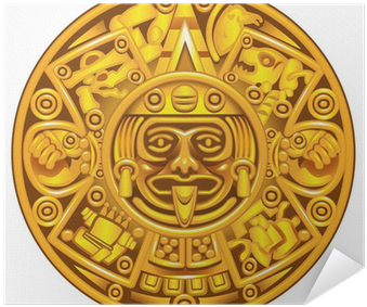 Download Simple Drawing Of Mayan Calendar - Full Size PNG Image - PNGkit