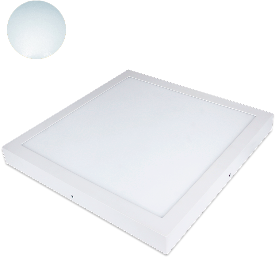Download Panel Led Sobrepuesto Mm 24w Blanco Frío 6000°k 220v - Panel ...