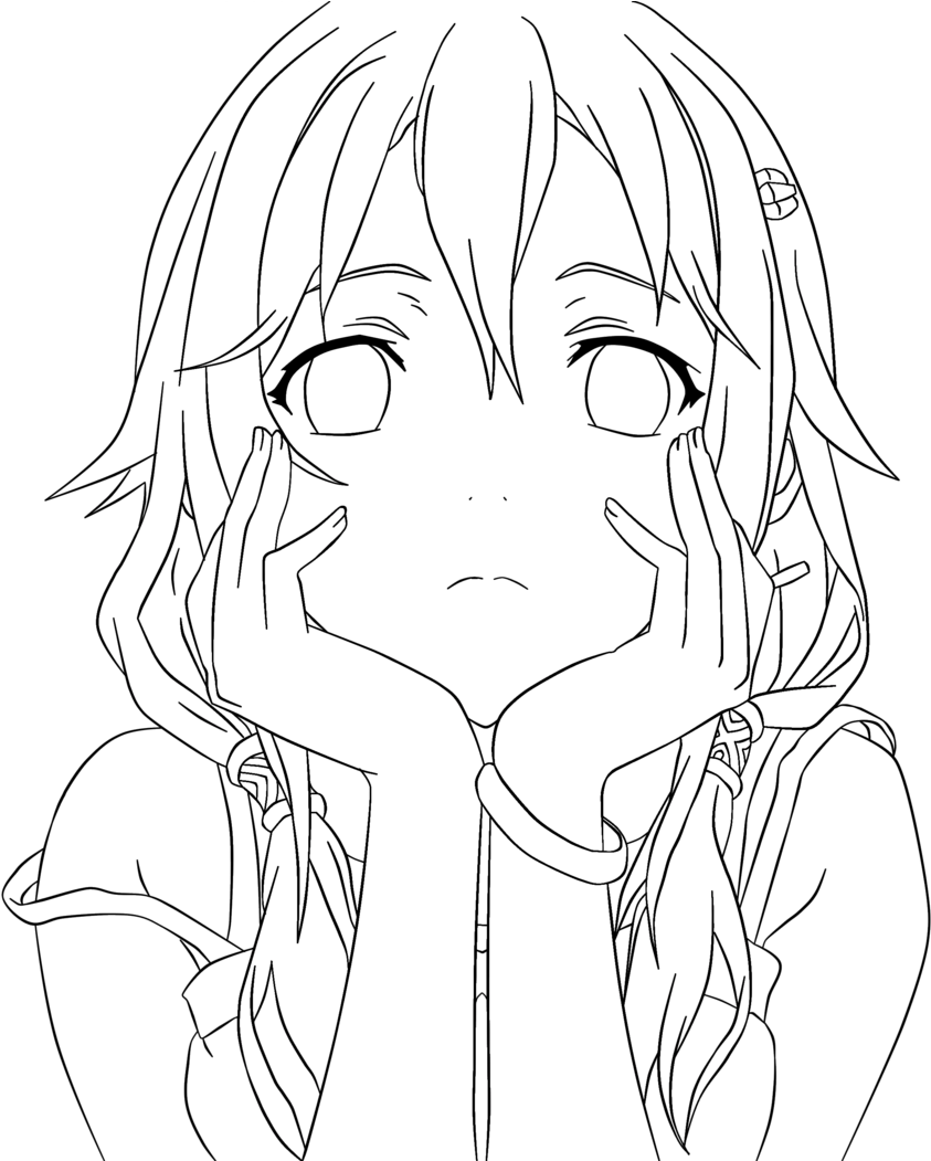 Download Transparent Lineart - Line Art - PNGkit